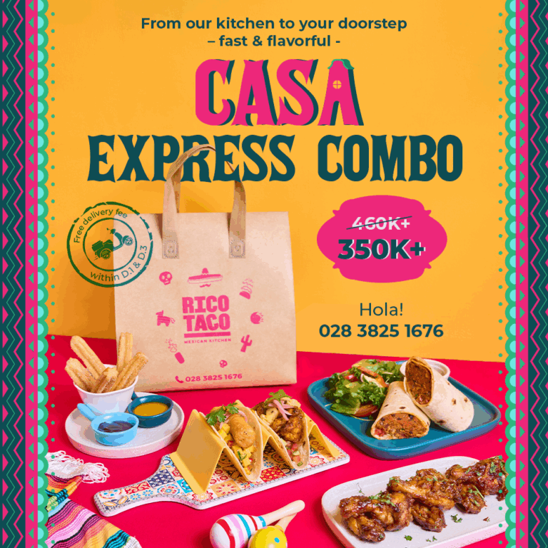 Casa Express Combo – Rico Taco Sài Gòn
